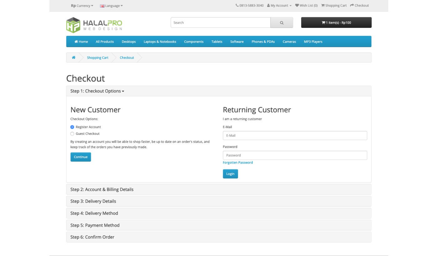 Ajax Whatsapp Checkout OpenCart