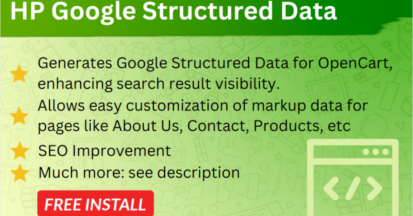 HP Google Structured Data OpenCart