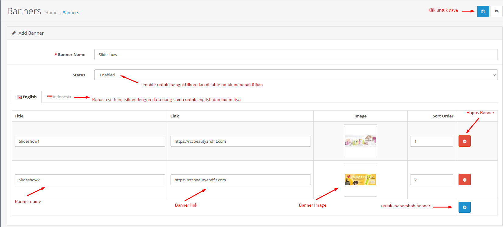 Cara Mengatur Tampilan Home Page